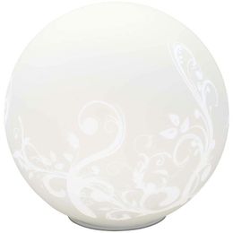 Brilliant - Lampe Bona Tischleuchte weiß 1x A60, E27, 60W, geeignet für Normallampen (nicht enthalten) Mit Schnurzwischenschalter - weiß