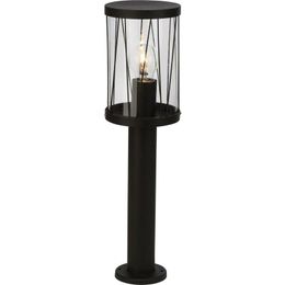 Brilliant Lampe Reed Außensockelleuchte 50cm schwarz matt 1x A60, E27, 60W, geeignet für Normallampen (nicht enthalten) IP-Schutzart: 44
