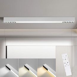 ZMH Deckenlampe LED Deckenleuchte Dimmbar Schlafzimmer - Deckenstrahler Bürolampe Fernbedienung Modern Küchenlampe Design Deckenspot