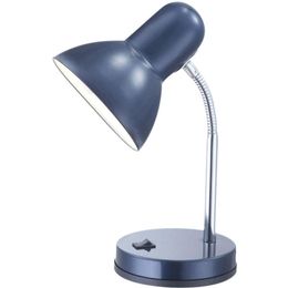 Globo Schreibtischlampe / Tischleuchte Blau mit led, Flexrohr