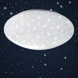B.K.LICHT - led Deckenlampe Deckenleuchte Sternen-Himmel Glitzer-Lampen Licht Schlafzimmer - 20