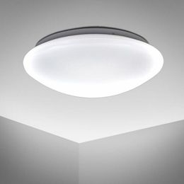 B.K.LICHT Led Deckenleuchte Bad rund Badezimmer-Leuchte IP44 Schlafzimmer Küche Flur Lampe - 20