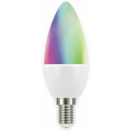 TINT LED-Lampe MüLLER LICHT E14, 4.9 W, 470 lm, EEK G, Kerze, RGB