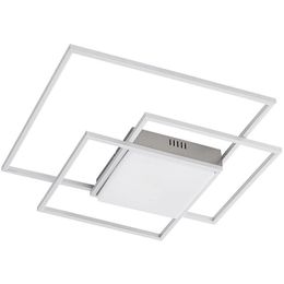 LINDBY - Nelinka LED-Deckenleuchte, nickel - nickel