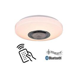 REALITY LEUCHTEN - Deckenleuchte Deckenlampe Lampe led maia Bluetooth Lautsprecher Farbwechsler c...