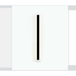 Barcelona Led - Integrierte lineare LED-Wandleuchte 22W 100cm IP20 Farbe Schwarz - Schwarz