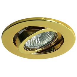 Inspired Deco - Hudson - GU10 Einstellbares Einbaudownlight Gold (Lampe nicht im Lieferumfang enthalten)