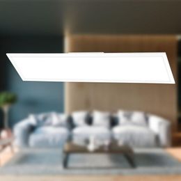 Led Panel Briloner leuchten simple, 38 w, 4100 lm, IP20, weiß, Kunststoff-Metall, 119,5 x 29,5 x 6 cm