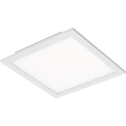 Led Panel Briloner leuchten piatto, 12 w, 1300 lm, IP20, weiß, Kunststoff-Metall, Bewegungssensor, 29,5 x 29,5 x 5,5 cm