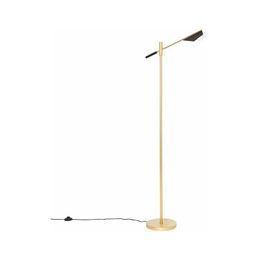 Qazqa Design-Stehlampe schwarz mit Gold - Sinem - Gold/Messing