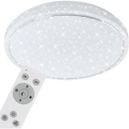 LED Deckenleuchte Briloner LEUCHTEN STAR, 48 W, 4000 lm, IP20, weiß, Kunststoff-Metall, Dimmbar, Ø 56 cm