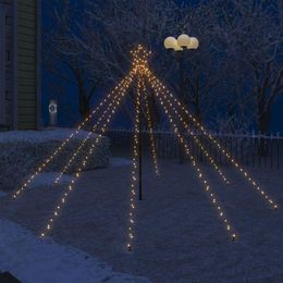 LED-Lichterkette Weihnachtsbaum Indoor Outdoor 400 LEDs 2,5 m FF51294DE