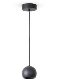 Paco Home - Pendelleuchte Esstisch Hängelampe Esstischlampe Beton Retro Vintage Lampe Schwarz, Typ 2