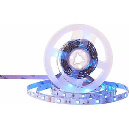 Beliani - LED-Streifen Bunt 16 Farben rgb 5 m mit Fernbedienung Selbstklebend Wassserdicht IP20 - Weiß