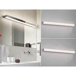 Trio Led Badezimmer Wandleuchten 2er Set Chrom 90cm - Up-Down Spiegelleuchte