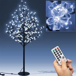 Monzana Kirschblütenbaum led mit Fernbedienung Timer Dimmer Innen Außen Künstlich Groß Deko Weihnachten Weihnachtsdeko Leuchtbaum Lichterbaum M4: 180m - 200