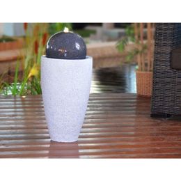 Heissner - Gartenbrunnen Mocca led