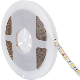 LEDKIA - LED-Streifen 24V dc 60LED/m 5m IP65 Breite 10mm Schnitt alle 10cm Warmes Weiß 2800K - 3200K 120º5 m