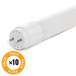 Greenice - Paket 10 Rohre led T8 18W 1800Lm 6000ºK 120Cm 40.000H [HO-T8-18WC-CW-PK10-AP]