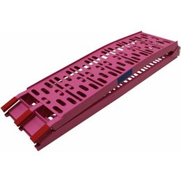 baumarktplus 2x trutzholm Auffahrrampe faltbar pink 228cm Traglast 680 kg alu Verladerampe Rampe - pink