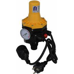 Pumpen Steuerung Druckschalter Durchflusswächter mit Trockenlaufschutz AT-DWv-3 verkabelt - Agora-Tec