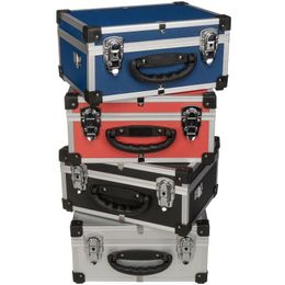 anndora - Markenkoffer Alu - Rahmen Koffer Werkzeugkoffer Werkzeugkiste- Außenmaße: l x b x h 325 x 255 x 175 mm. Inklusive Tragegurt für einen