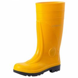 Pvc Sicherheitsgummistiefel euroboot 35364 S5 sra Gr. 37 gelb - gelb - FELDTMANN