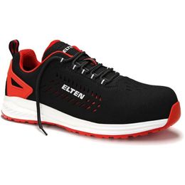 Sicherheitshalbschuh sharki red Low esd S1 Arbeitsschuh leicht & flexibel, Größe: 48 - Elten