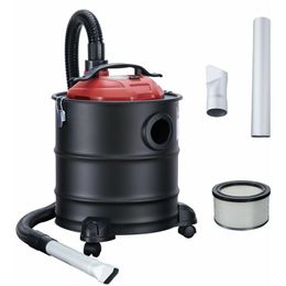 2in1 Aschesauger 20 l 1200 w Kaminsauger Staubsauger inkl. hepa Filter - Schwarz - Arebos