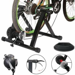 Mucola Rollentrainer 6 gang Fahrrad klappbar Fahrradtrainer 150 kg Heimtrainer