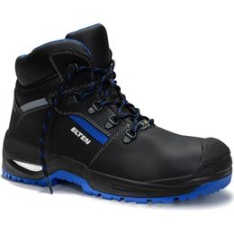 Sicherheitsschnürstiefel leonardo xxsg black-blue Mid esd S3 Arbeitsschuh, Größe: 36 - Elten