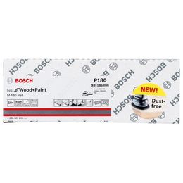 Bosch - Netzstruktur-Schleifblätter m 480 93x186 mm, Körnung: K180 Körnung, Packungsinhalt: 50 Stück