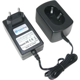 TRADESHOP Akku Ladegerät (7,2 v / 9,6 v / 10,8 v / 12 v / 14,4V / 15,6V / 18V) Ladestation Schnellladegerät für Makita 113119-7 DC1414F DC1412 DC1413 DC1411