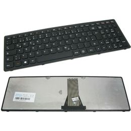 TRADESHOP Laptop-Tastatur Notebook Keyboard Ersatz Deutsch qwertz für Lenovo Ideapad 59381624 T6E1-TUR 25213655 nsk-bmpst (Deutsches Tastaturlayout)