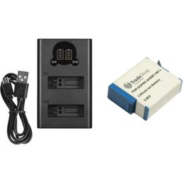 TRADESHOP Hochleistungs Li-Ion Akku 3,85V 1900mAh für GoPro Hero 9 Hero 10 Hero 11 Black ersetzt GoPro AHDBT-901, ADBAT-001 - Trade-shop