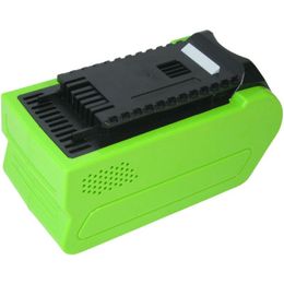 TRADESHOP Li-Ion Akku 40V / 3000mAh für Greenworks 40V g-max Tools Werkzeuge ersetzt 213332, 26011202, 2600702, 20202, 22262, 24252, 25312 - Trade-shop