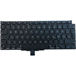 TRADESHOP Trade-shop - Laptop Notebook Tastatur Keyboard Deutsch qwertz kompatibel mit Apple MacBook Pro Retina 13 A2179 EMC3302 / Schwarz, ohne Rahmen