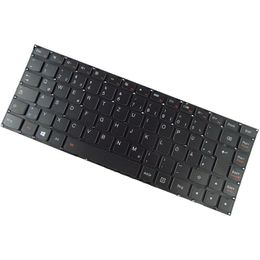TRADESHOP Original Laptop Tastatur Deutsch QWERTZ mit Hintergrundbeleuchtung für Lenovo Ideapad Yoga 2 13, Yoga 3 14, 80jh000pus, 700-14ISK, 80QD, NSK-BNBBN