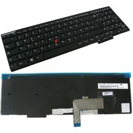 TRADESHOP Original Laptop-Tastatur / Notebook Keyboard mit Trackpoint Backlight Deutsch qwertz für Lenovo Thinkpad 04Y2494 04Y2652 04Y2664 04Y268 04Y2682