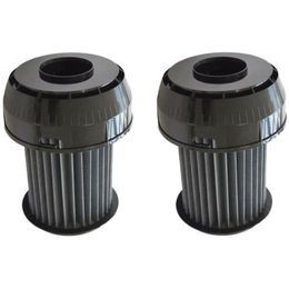 TRADESHOP 2x Trade-shop Filterzylinder Lamellenfilter Staubfilter für Bosch BGS6-PRO3, BGS6-PRO4, BGS6-SIL1, PWR180, pwr 180, PWR180CE, pwr 180 ce, BBZ155HF00