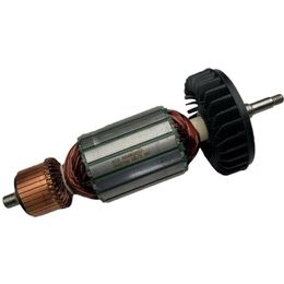 TRADESHOP Anker / Rotor / Kollektor / Polpaket / Motor Ersatzteil mit Lüfter für Makita GA7020R, GA7030R, GA7030S, GA7040R, GA9020R, GA9020S, GA9030R