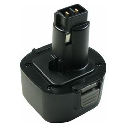 TRADESHOP Ni-MH Akku 9,6V / 3000mAh für Black&Decker A9274 FSB96 PS120A A9242 A9265 A9272 2840K-2 2870K-2 FS432K-2 CD9600K CD961 - Trade-shop