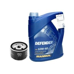 MANNOL 10W40 Defender Motorl 5L + lfilter