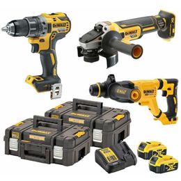 Set 3 Werkzeuge xr 18V 5AH Li-Ion Brushless Dewalt DCK327P2T-QW