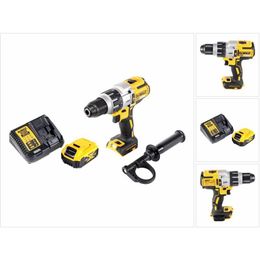 Dewalt DCD 996 P1 Akku Schlagbohrschrauber 18 V 95 Nm Brushless + 1x Akku 5,0 Ah + Ladegerät