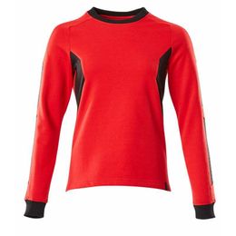 Accelerate Sweatshirt, Damenpassform 18394 Gr. l verkehrsrot/schwarz - verkehrsrot/schwarz - Mascot