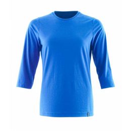 T-Shirt mit ¾ Arm ProWash crossover Damen 20191 Gr. l azurblau - azurblau - Mascot