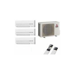 Mitsubishi Klimaanlage Multi Split 3 Räum 3 x MSZ-SF20VE + MXZ-3D54VA Inverter