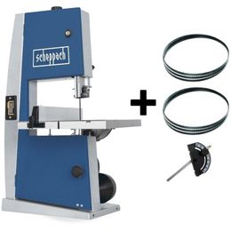 Scheppach - bandsäge holzbandsäge 205MM 300W BASA1 + querschneidlehre +2 sägeblatt