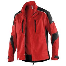 Kübler Arbeitsjacke activiq 1250 5365 5599 mittelrot schwarz Gr. xl